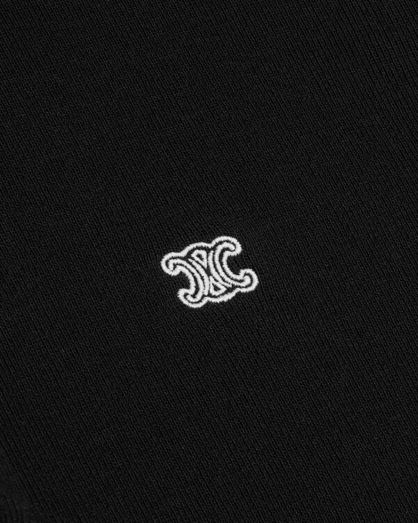 Celine Collared Short-sleeved Polo Shirt