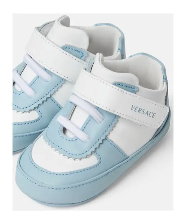 Versace Baby Leather Sneakers