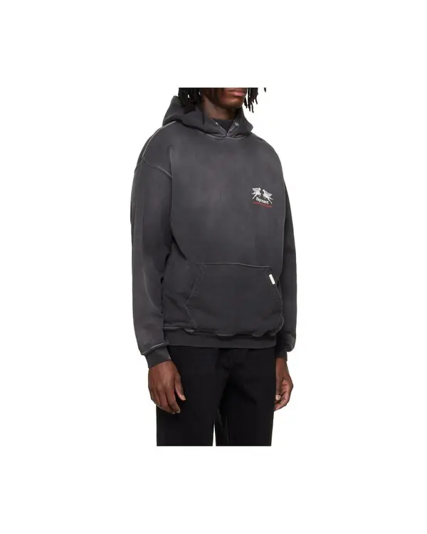 REPRESENT 24 Hour Service Graphic-print Hoodie