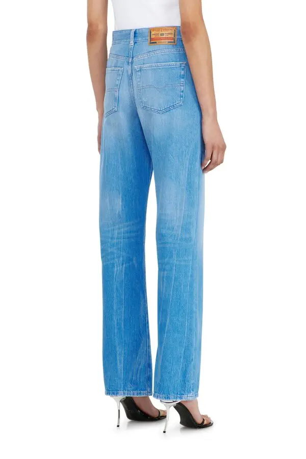 DIESEL® 1971 D-sent Straight-leg Jeans - Light Blue