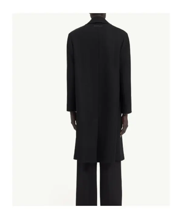 MAISON MARGIELA Wool Felt Single-breasted Coat