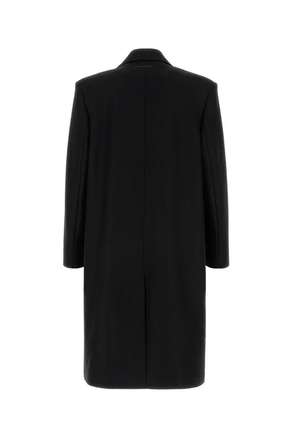MAISON MARGIELA Single-breasted Felt Coat