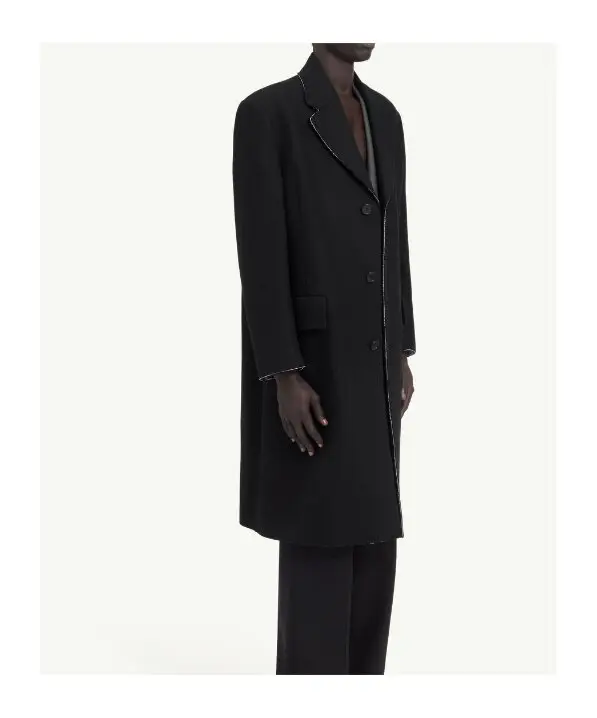 MAISON MARGIELA Single-breasted Felt Coat