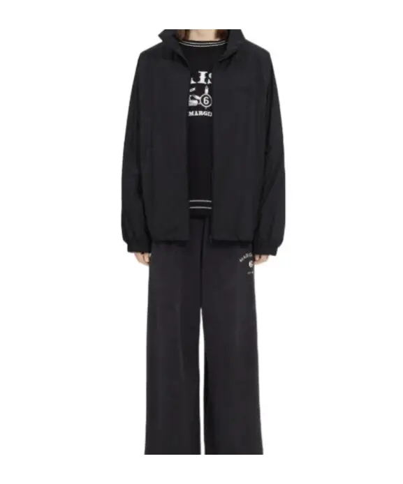 MAISON MARGIELA Zip-up Jacket With Embroidered Detail