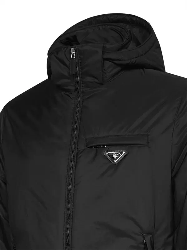 Prada Hooded Cotton Jacket