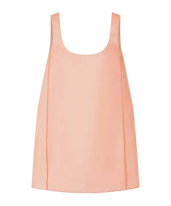 Khaite Pranta Silk-organza Mini Dress - Nude