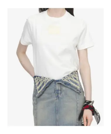 Alexander McQueen Logo Patch T-shirt