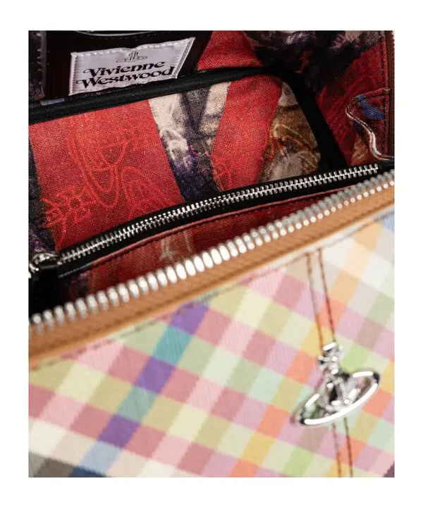 VIVIENNE WESTWOOD Plaid Cosmetic Bag