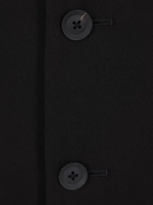 Yohji Yamamoto Long Button-up Coat