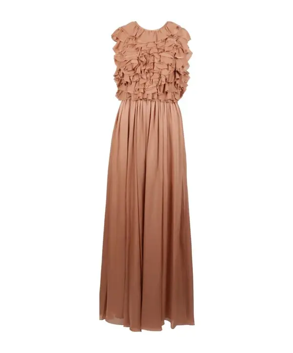 Ulla Johnson Ruffled Dress - Brown