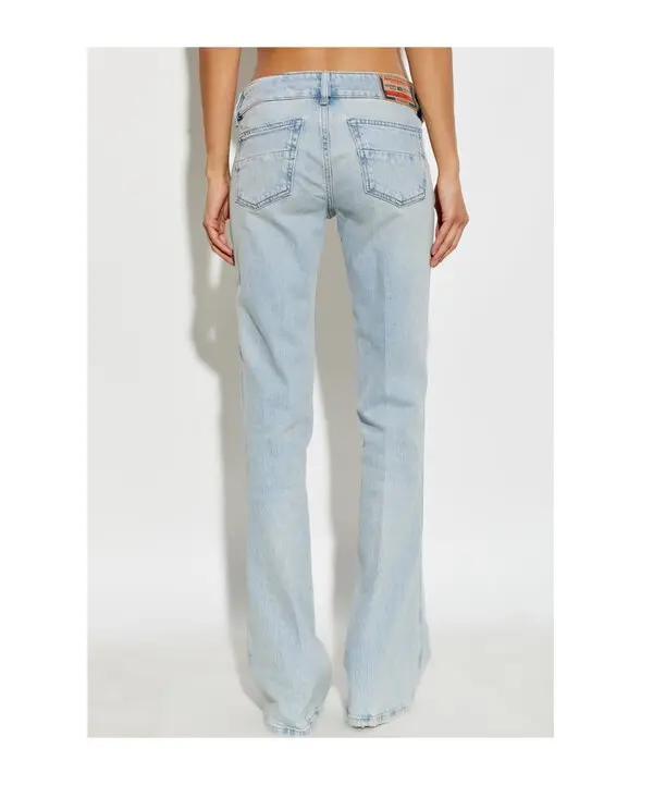 DIESEL® D-hush Patch-pocket Jeans - Light Blue