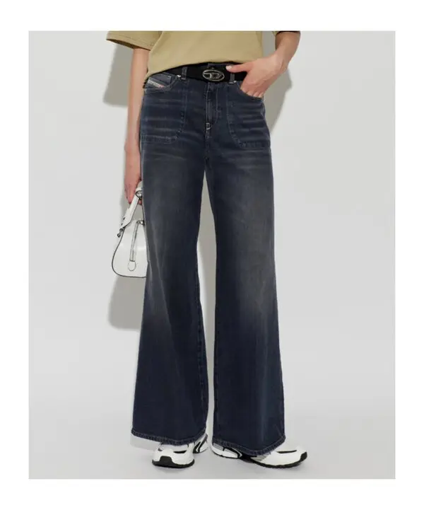 DIESEL® 1978 D-akemi-f Wide-leg Jeans
