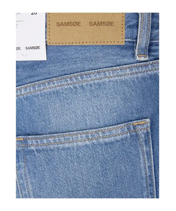 SAMSOE SAMSOE Denim Shorts With Belt Loops
