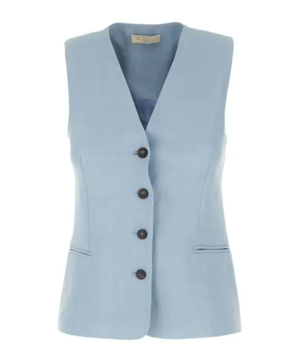 Antonelli Firenze Blended Vest - Gray
