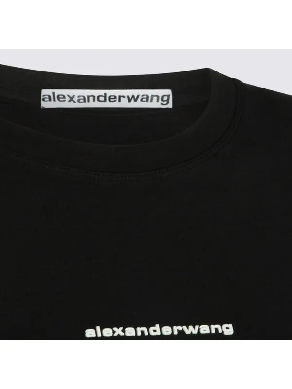 Alexander Wang Logo Fitted T-shirt