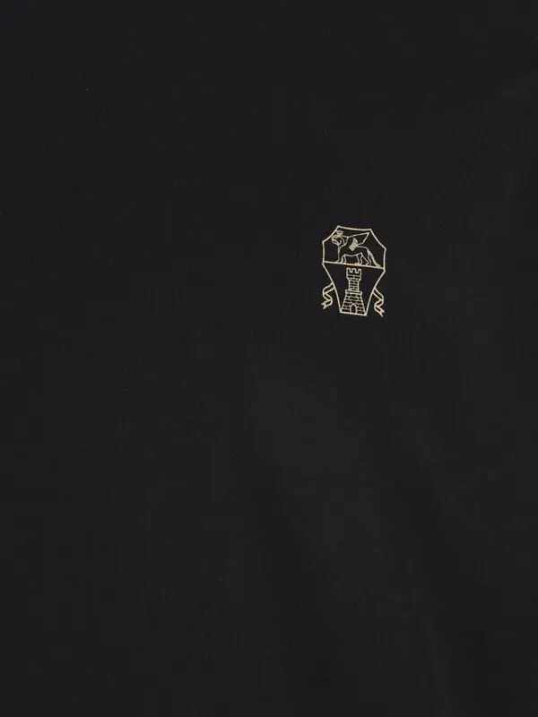 Brunello Cucinelli Logo Jersey T-shirt