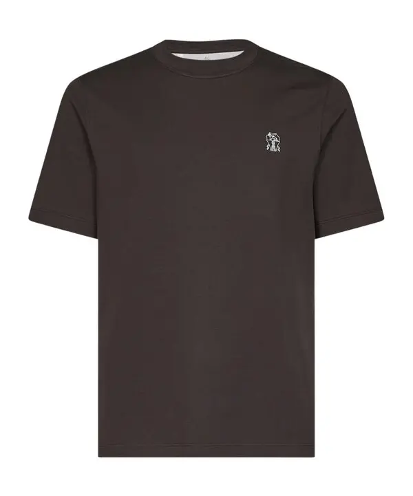 Brunello Cucinelli Solomeo Crest T-shirt