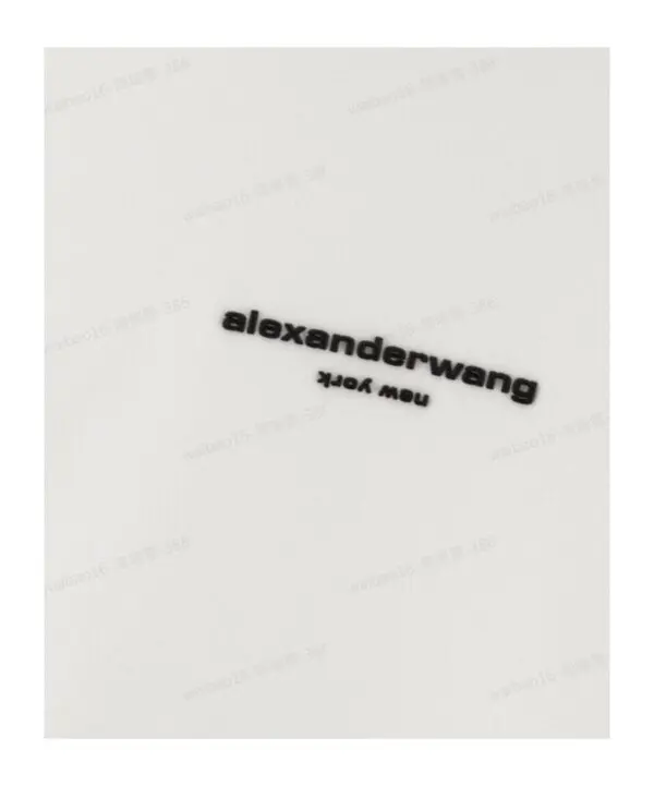 Alexander Wang Logo Print Crewneck T-shirt