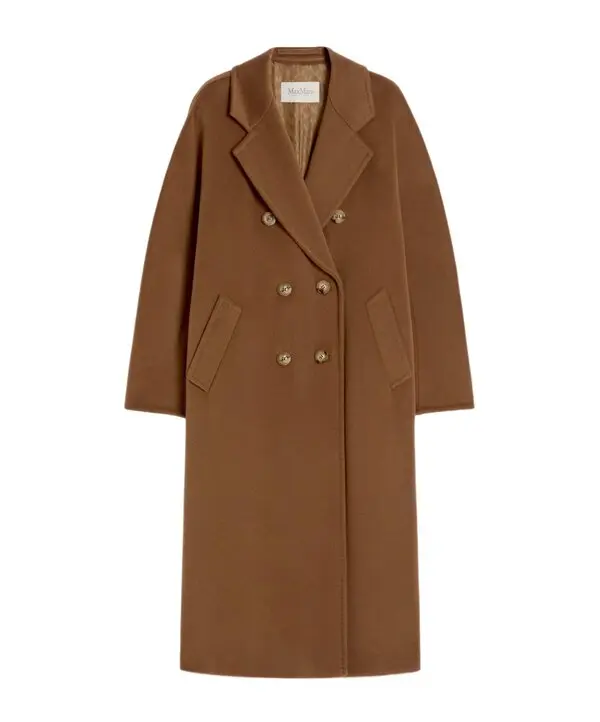 Max Mara Long-sleeved Coat - Tobacco Color