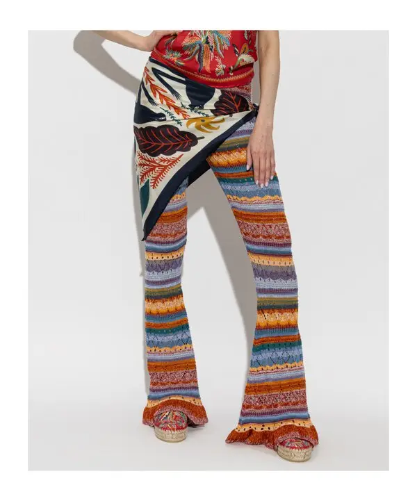 Etro Printed Platform Espadrilles