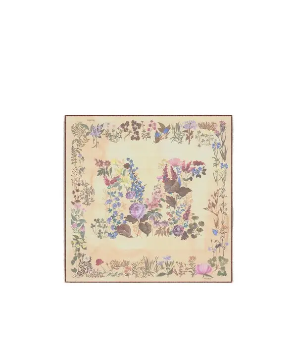 Max Mara Patterned Scarf - Beige