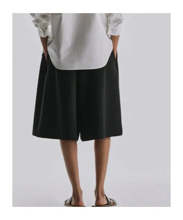 THE ROW Fauna Pleated Tailored Shorts