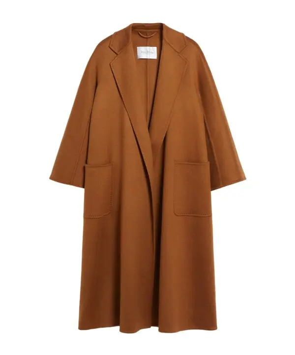 Max Mara Long-sleeved Coat - Tobacco Color