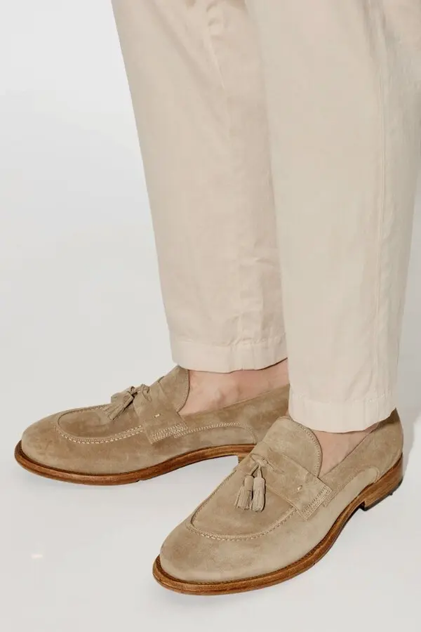 Eleventy Round-toe Loafers