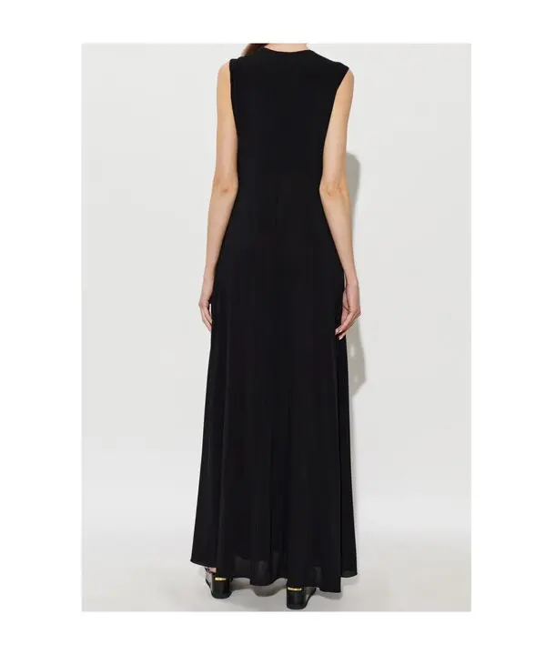 Sportmax Sleeveless V-neck Maxi Dress