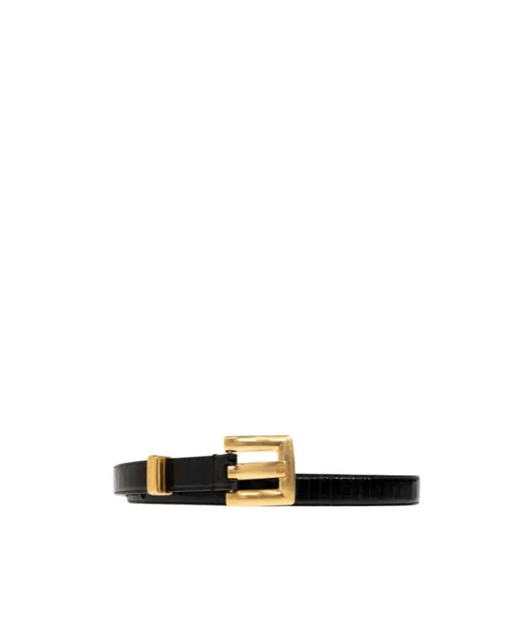 Balmain Adjustable Waist Belt With Logo Detail