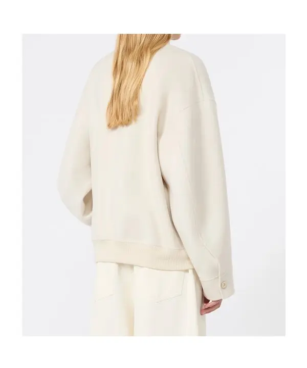 Sportmax Ribbed-trim Zip-up Jacket