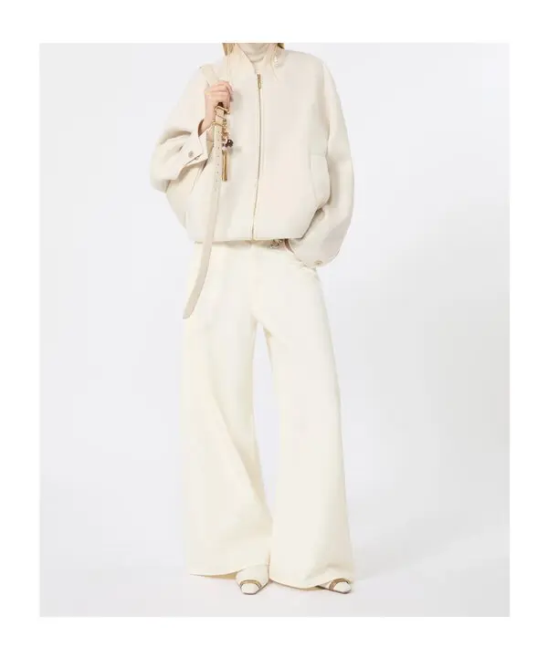 Sportmax Ribbed-trim Zip-up Jacket