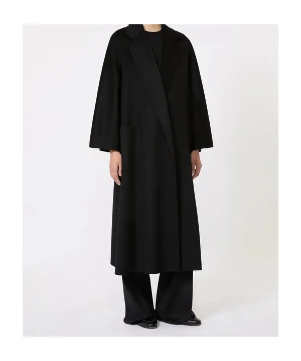 Max Mara Ludmilla Belted Coat - Black