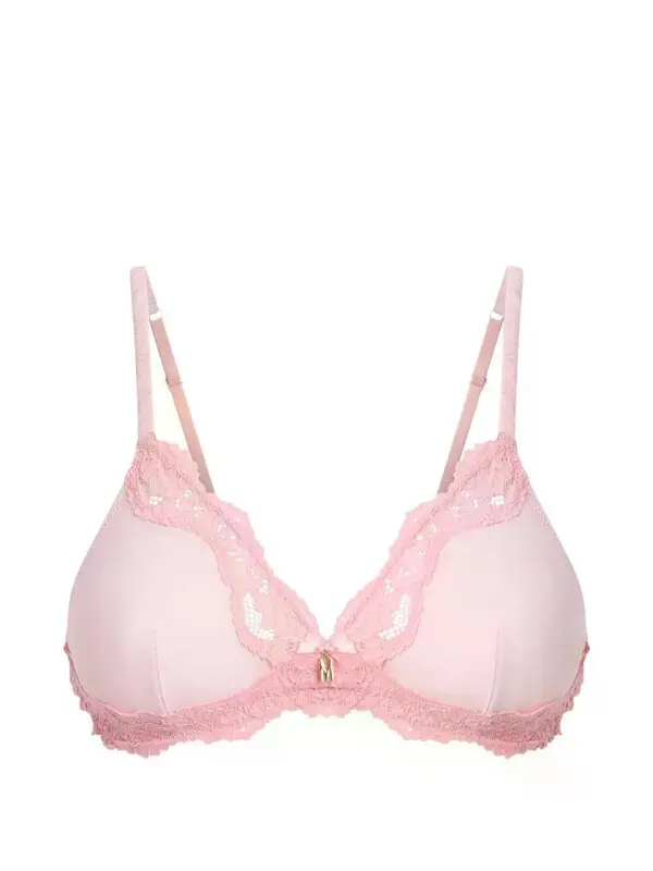 Moschino Lace-trim Triangle Bra