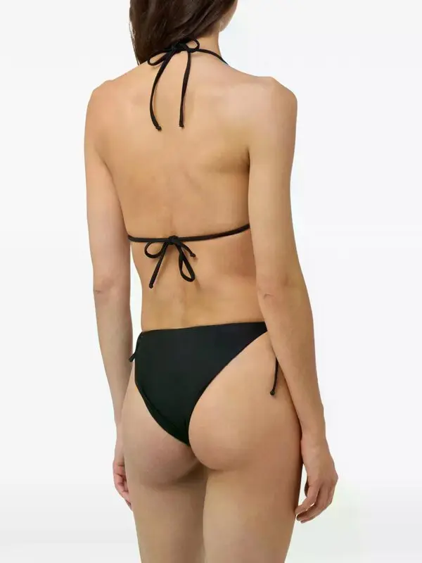 Moschino Print Bikini Top And Bottoms