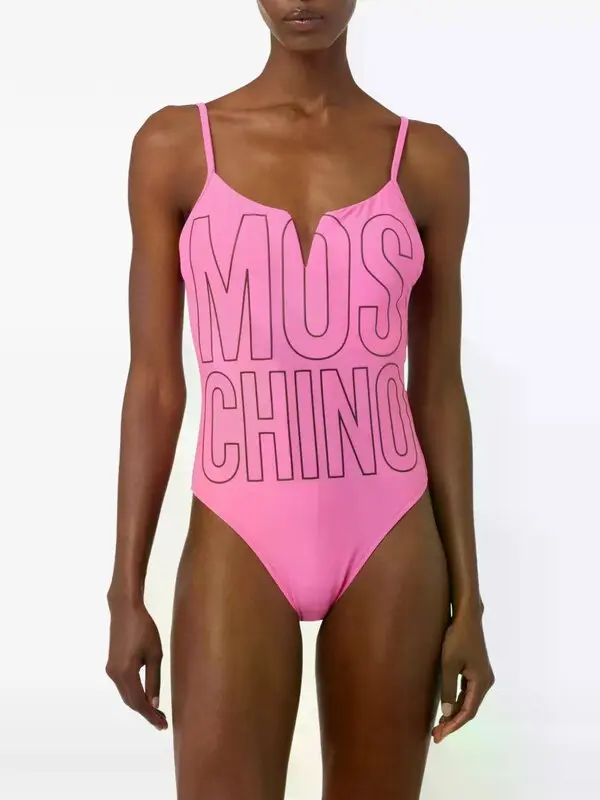 Moschino Print Swimsuit