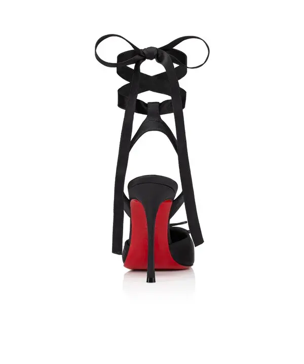CHRISTIAN LOUBOUTIN Cassia Lace-up Pumps - Black