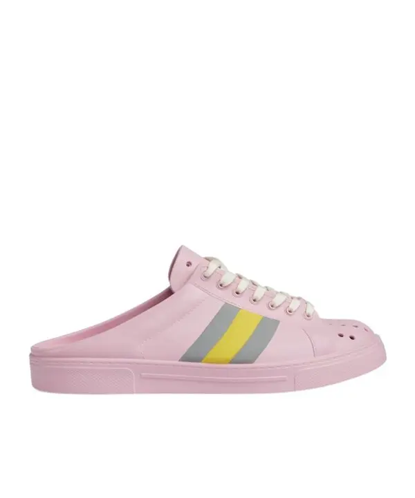 Gucci Ace Mules - Pink