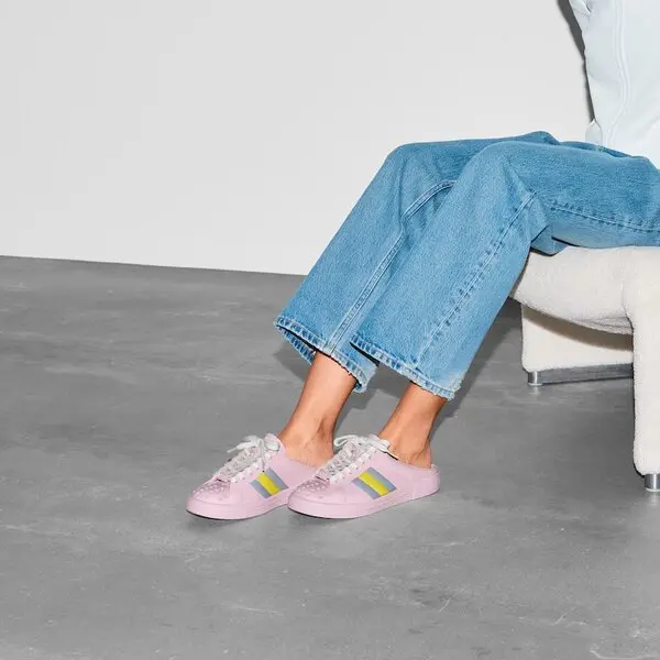 Gucci Ace Mules - Pink