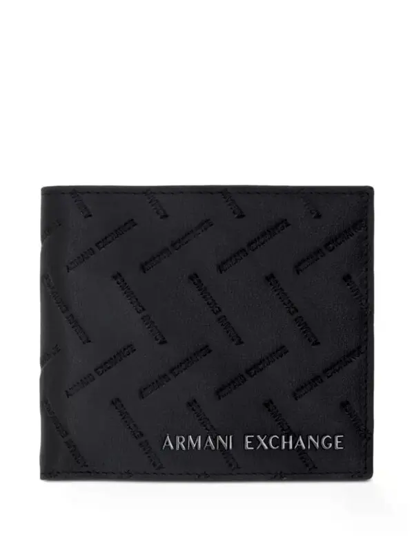 Armani Exchange Logo-debossed Wallet