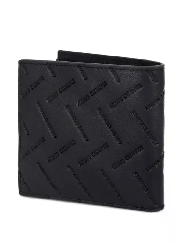 Armani Exchange Logo-debossed Wallet