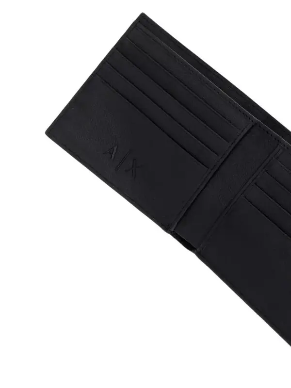 Armani Exchange Logo-debossed Wallet