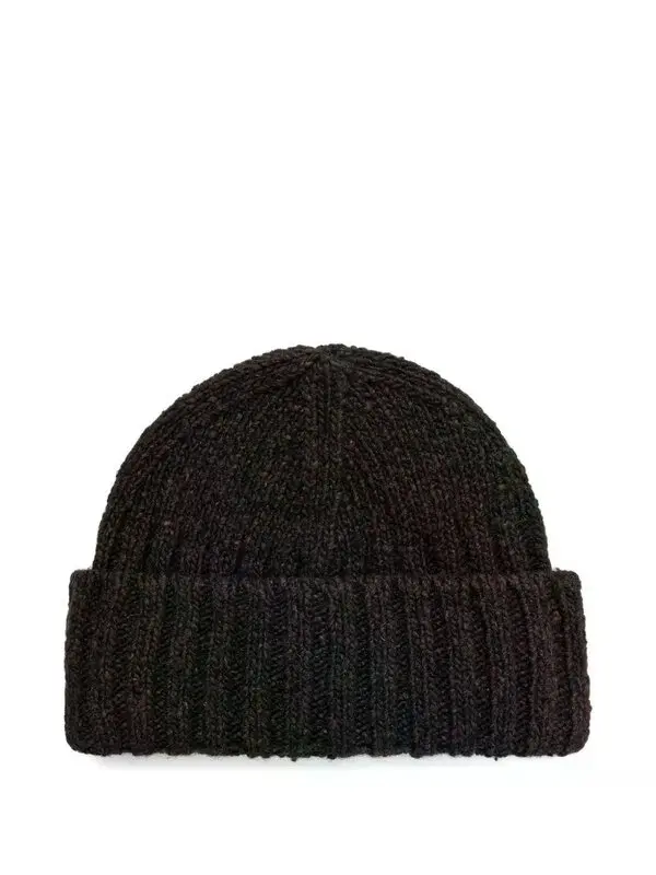 Marc O'polo Ribbed Knit Beanie - Brown