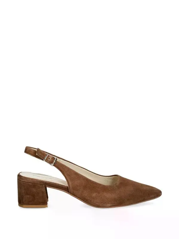 VAGABOND SHOEMAKERS Marta Pointed-toe Slingback Pumps - Brown