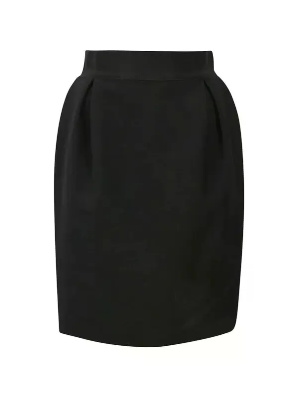 Giambattista Valli Pleated Mini Skirt - Black
