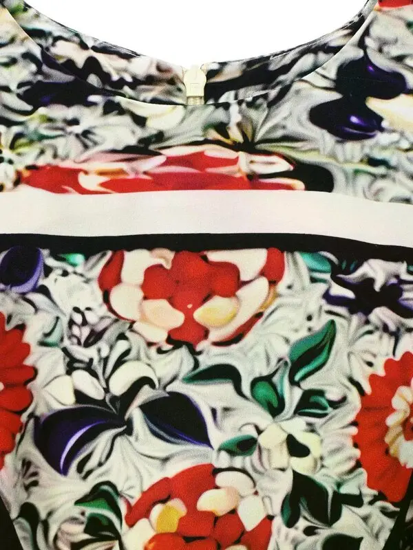 MARY KATRANTZOU Floral Print Sleeveless Dress