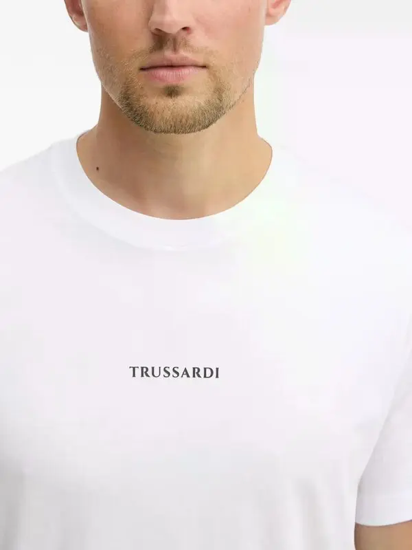 TRUSSARDI Logo-print Short-sleeve T-shirt