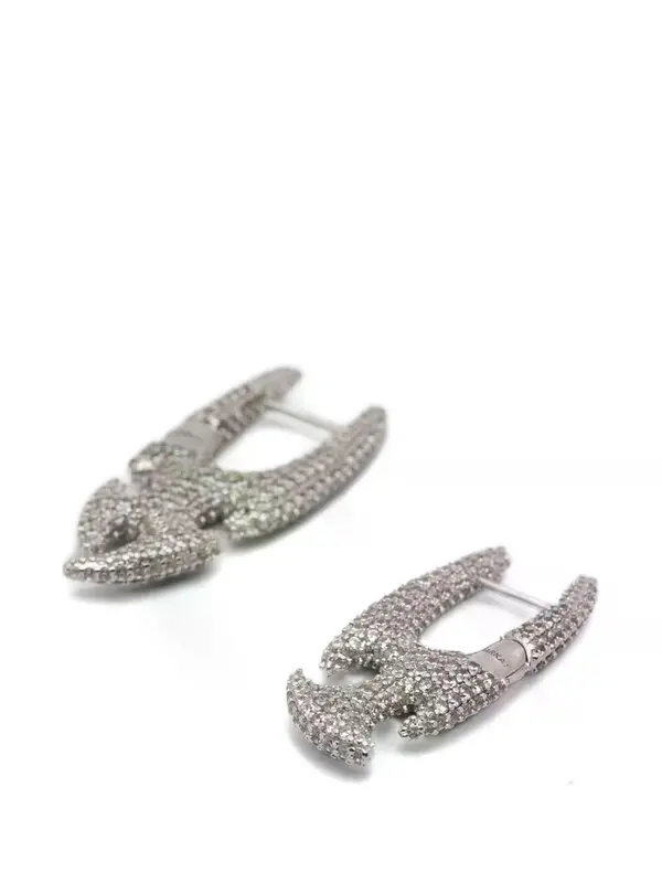 DARKAI Crystal-embellished Drop Earrings