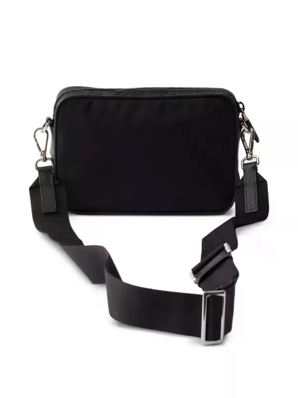 Prada Re-nylon And Saffiano Leather Shoulder Bag