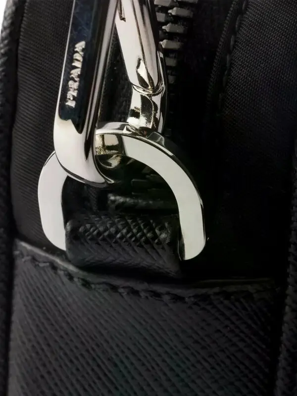 Prada Re-nylon And Saffiano Leather Shoulder Bag